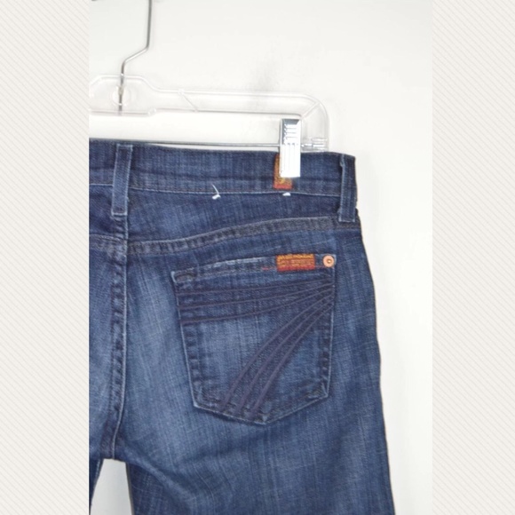 7 For All Mankind | Jeans | 7fam Dojo 26 Cropped Capri Jeans W 295 X I ...